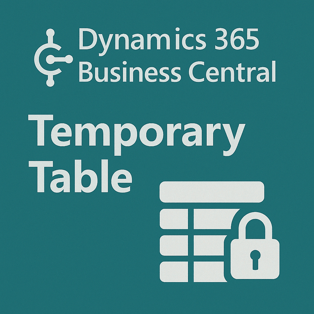 Dynamics 365 Business Central: Temporary Table - Relgya Technologies